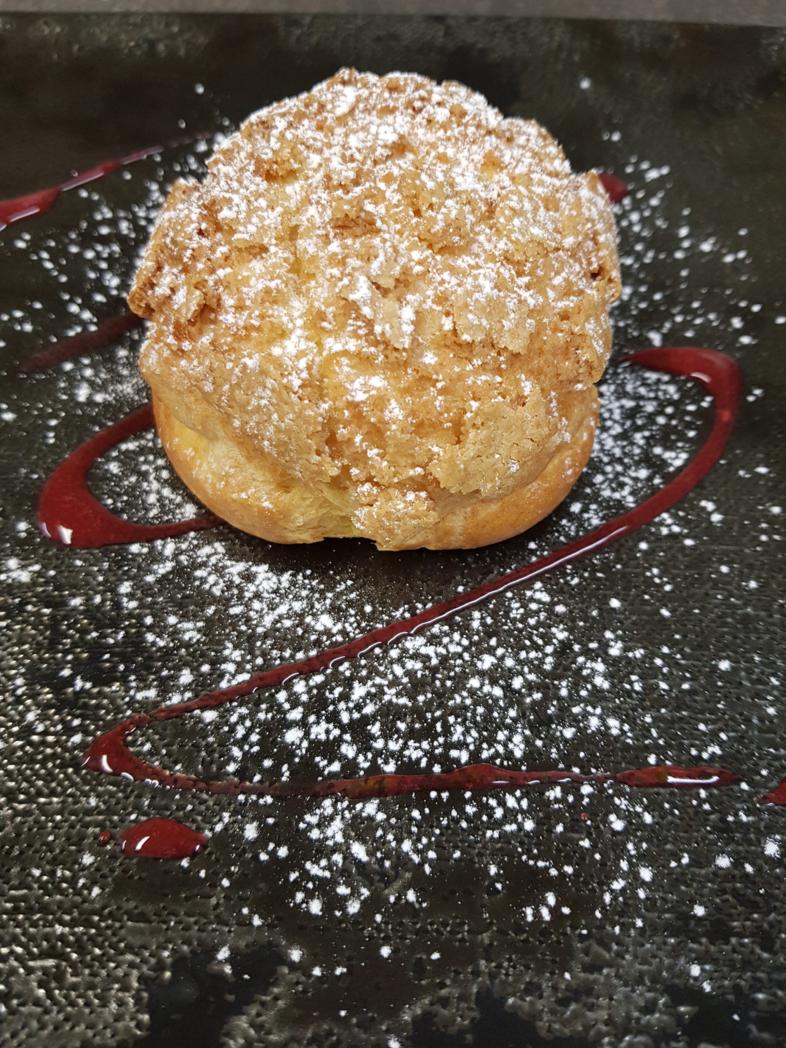 LE CHOUX CRAQUELIN - La recette de notre chef hôtel Mendi Alde